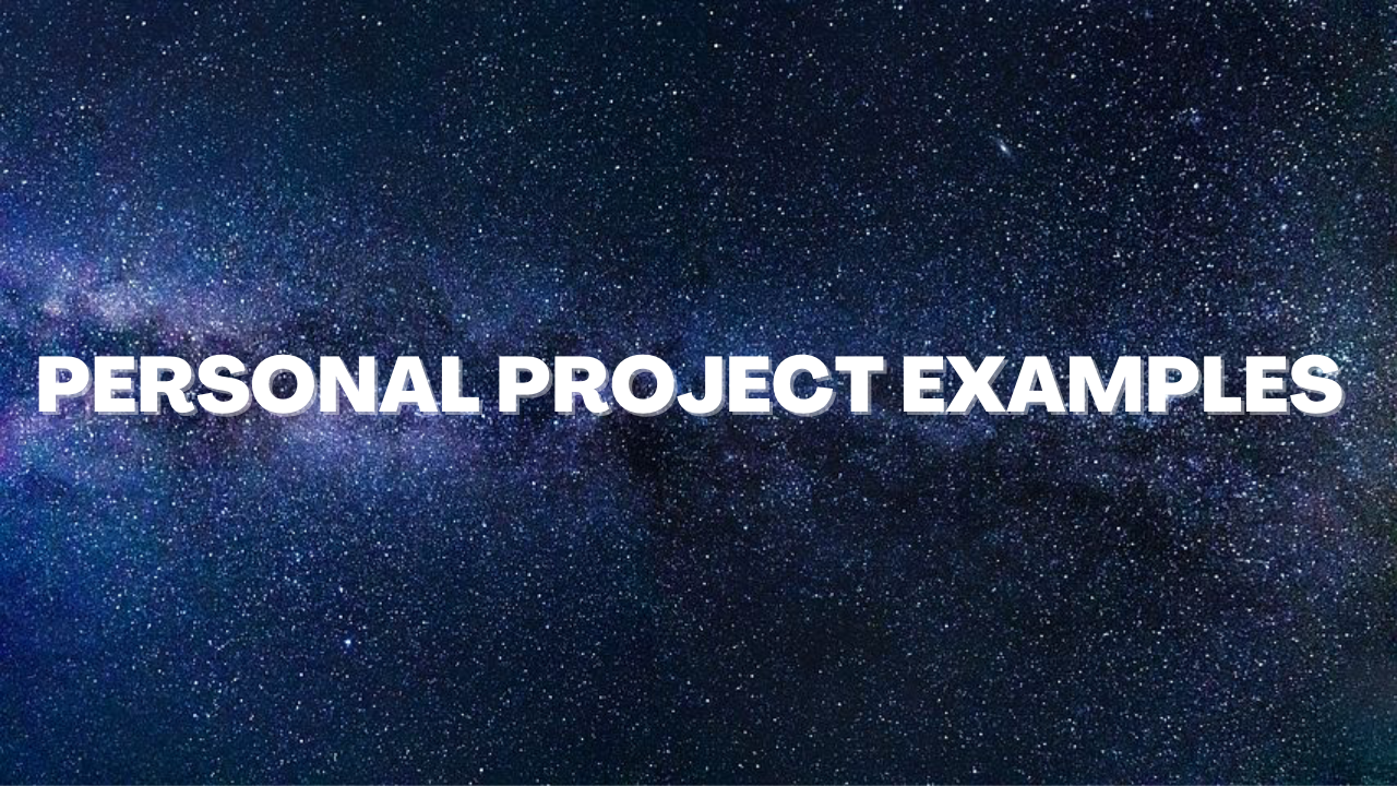 PERSONAL PROJECT EXAMPLES – Aero Maker Space